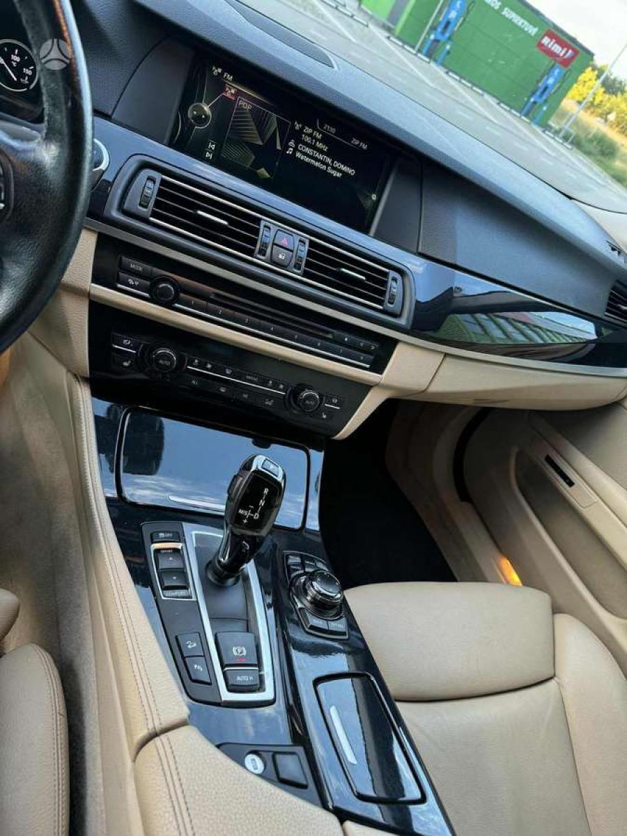 Melns BMW 530 2013 Viļņa, ar dzinēja tilpumu 2.99 L un nobraukumu 227 tūkst. km par 10300 €, foto 11 vietnē AUTOMOTO.COM.LV