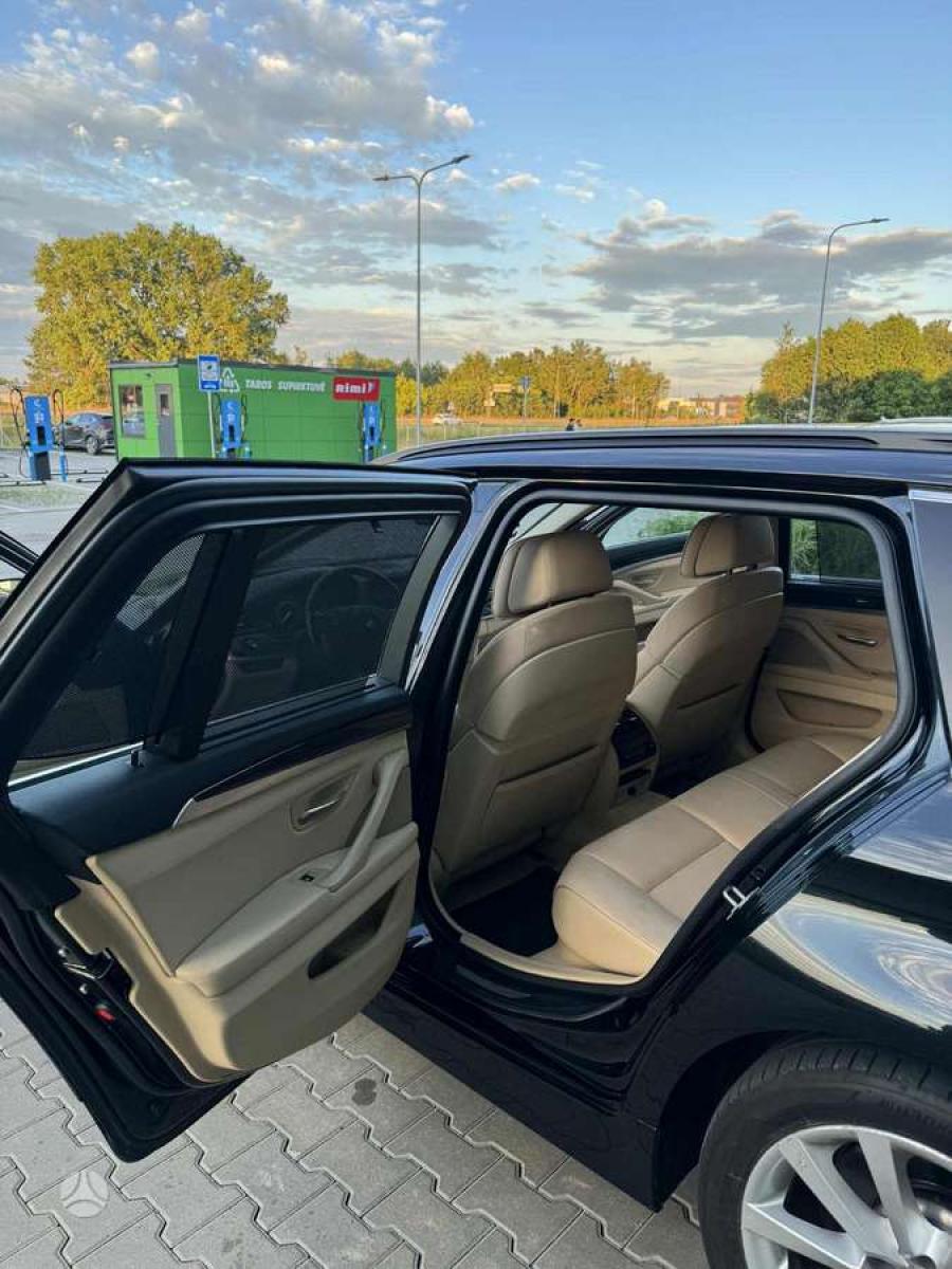 Melns BMW 530 2013 Viļņa, ar dzinēja tilpumu 2.99 L un nobraukumu 227 tūkst. km par 10300 €, foto 17 vietnē AUTOMOTO.COM.LV