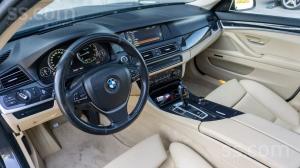 Black BMW 530 2013 in Riga, with an engine capacity of 3.00 L and mileage of 307 thousand km for 9290 €, photo 11 on AUTOMOTO.COM.LV
