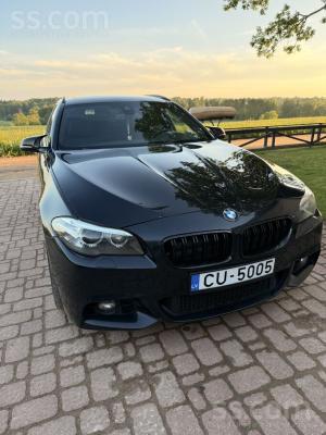 Black BMW 530 2013 in Cesis, with an engine capacity of 3.00 L and mileage of 291 thousand km for 11300 €, photo  on AUTOMOTO.COM.LV
