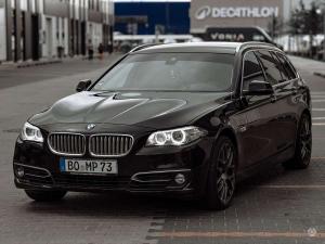 Black BMW 530 2013 in Vilnius, with an engine capacity of 2.99 L and mileage of 236 thousand km for 12500 €, photo  on AUTOMOTO.COM.LV