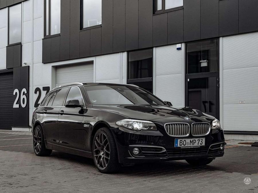 Black BMW 530 2013 in Vilnius, with an engine capacity of 2.99 L and mileage of 236 thousand km for 12500 €, photo 5 on AUTOMOTO.COM.LV