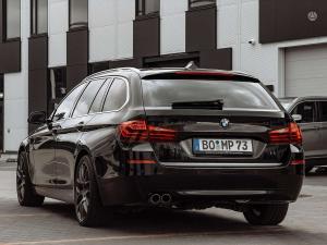 Black BMW 530 2013 in Vilnius, with an engine capacity of 2.99 L and mileage of 236 thousand km for 12500 €, photo 12 on AUTOMOTO.COM.LV