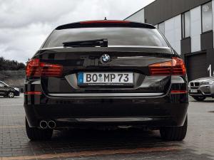 Black BMW 530 2013 in Vilnius, with an engine capacity of 2.99 L and mileage of 236 thousand km for 12500 €, photo 16 on AUTOMOTO.COM.LV