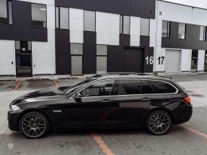 Black BMW 530 2013 in Vilnius, with an engine capacity of 2.99 L and mileage of 236 thousand km for 12500 €, photo 21 on AUTOMOTO.COM.LV