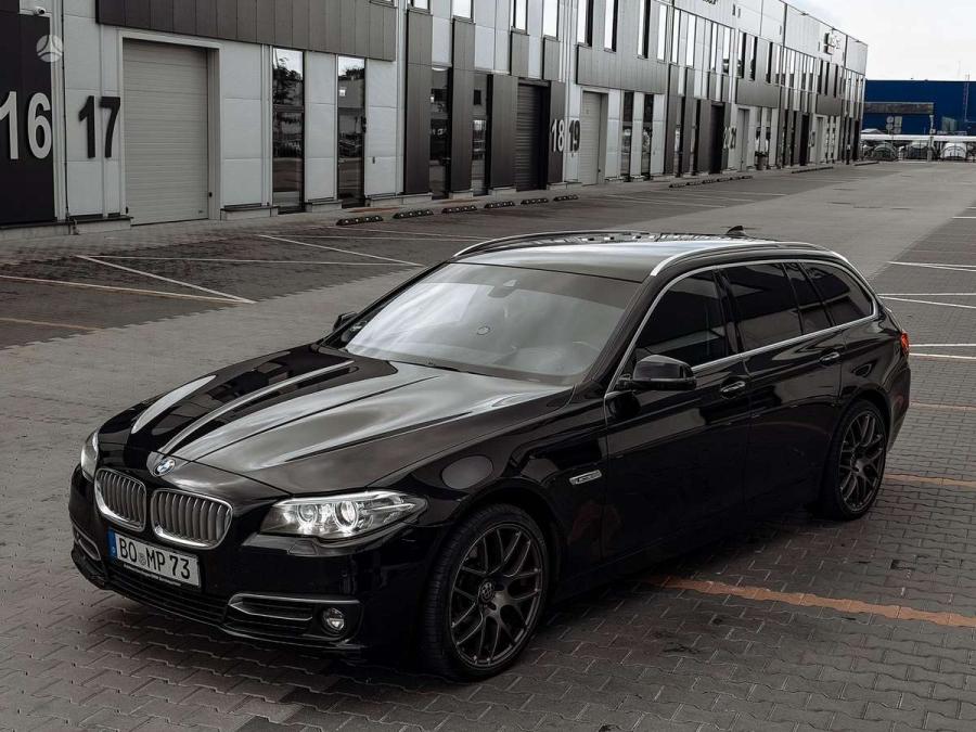 Black BMW 530 2013 in Vilnius, with an engine capacity of 2.99 L and mileage of 236 thousand km for 12500 €, photo 22 on AUTOMOTO.COM.LV