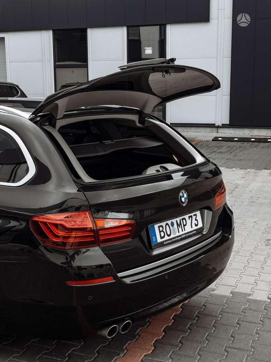 Black BMW 530 2013 in Vilnius, with an engine capacity of 2.99 L and mileage of 236 thousand km for 12500 €, photo 24 on AUTOMOTO.COM.LV