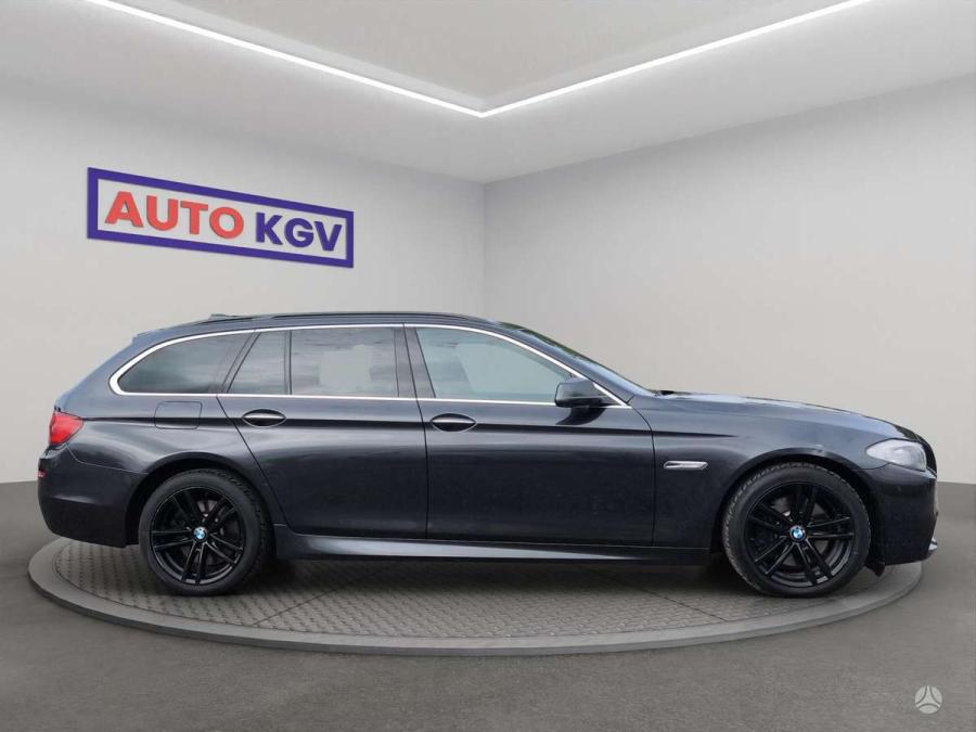 Black BMW 530 2013 in Vilnius, with an engine capacity of 3.00 L and mileage of 274 thousand km for 11499 €, photo 7 on AUTOMOTO.COM.LV
