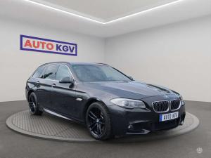 Black BMW 530 2013 in Vilnius, with an engine capacity of 3.00 L and mileage of 274 thousand km for 11499 €, photo 8 on AUTOMOTO.COM.LV