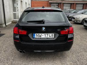 Black BMW 530 2013 in Daugavpils, with an engine capacity of 3.00 L and mileage of 268 thousand km for 6490 €, photo 6 on AUTOMOTO.COM.LV
