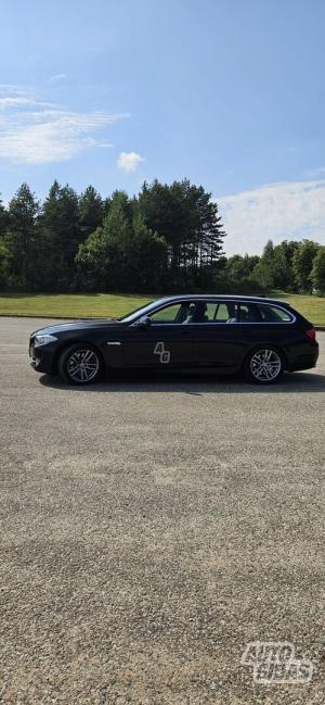 Black BMW 530 2013 in Vilnius, with an engine capacity of 3.00 L and mileage of 261 thousand km for 9290 €, photo 5 on AUTOMOTO.COM.LV