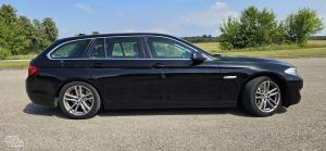 Black BMW 530 2013 in Vilnius, with an engine capacity of 3.00 L and mileage of 261 thousand km for 9290 €, photo 8 on AUTOMOTO.COM.LV