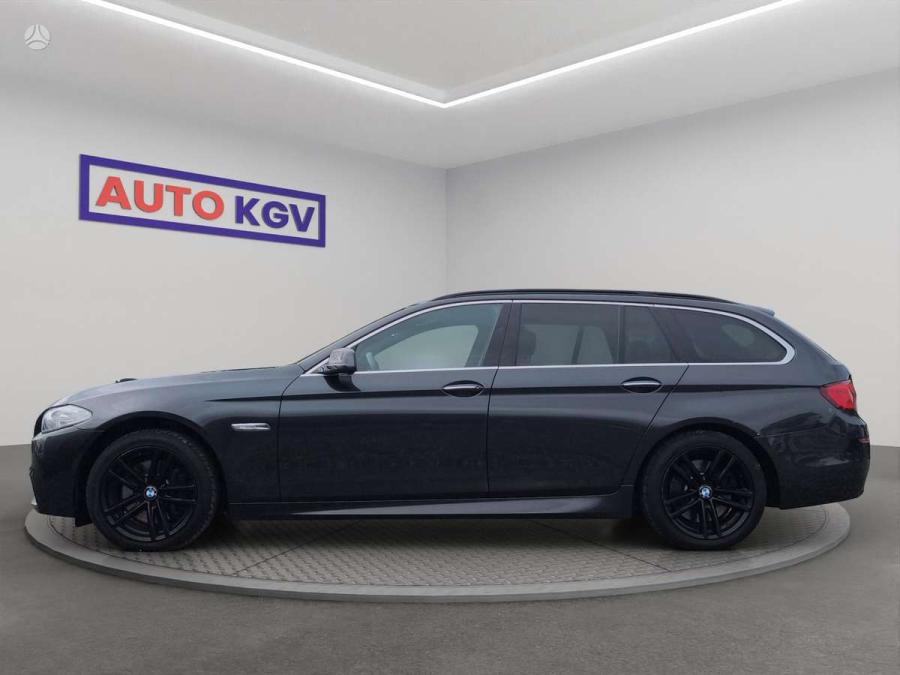 Black BMW 530 2013 in Vilnius, with an engine capacity of 3.00 L and mileage of 274 thousand km for 11499 €, photo 3 on AUTOMOTO.COM.LV