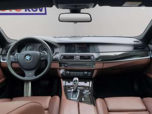 Black BMW 530 2013 in Vilnius, with an engine capacity of 3.00 L and mileage of 274 thousand km for 11499 €, photo 14 on AUTOMOTO.COM.LV
