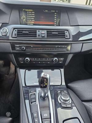 Black BMW 530 2013 in Kaunas, with an engine capacity of 2.99 L and mileage of 415 thousand km for 8999 €, photo 25 on AUTOMOTO.COM.LV