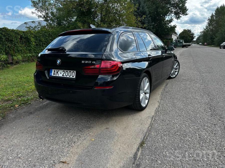Melns BMW 530 2013 Rīga, ar dzinēja tilpumu 3.00 L un nobraukumu 187 tūkst. km par 12800 €, foto 5 vietnē AUTOMOTO.COM.LV