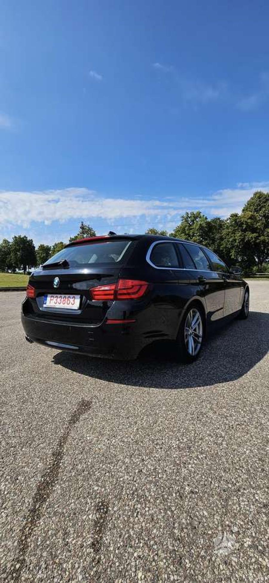 Black BMW 530 2013 in Vilnius, with an engine capacity of 2.99 L and mileage of 261 thousand km for 9090 €, photo 20 on AUTOMOTO.COM.LV