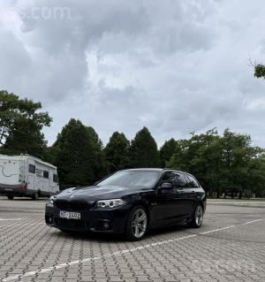 Black BMW 530 2013 in Ventspils, with an engine capacity of 3.00 L and mileage of 256 thousand km for 12200 €, photo  on AUTOMOTO.COM.LV