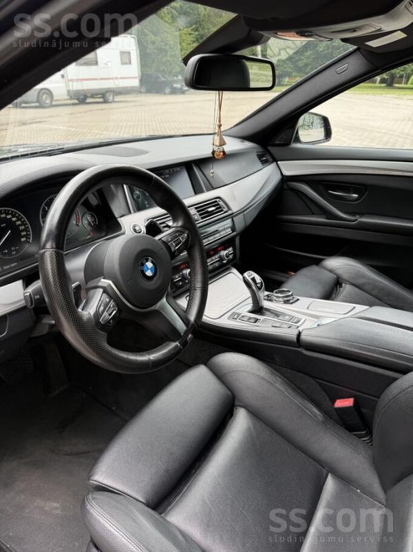 Melns BMW 530 2013 Ventspils, ar dzinēja tilpumu 3.00 L un nobraukumu 256 tūkst. km par 12200 €, foto 8 vietnē AUTOMOTO.COM.LV