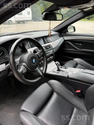 Melns BMW 530 2013 Ventspils, ar dzinēja tilpumu 3.00 L un nobraukumu 256 tūkst. km par 12200 €, foto 8 vietnē AUTOMOTO.COM.LV
