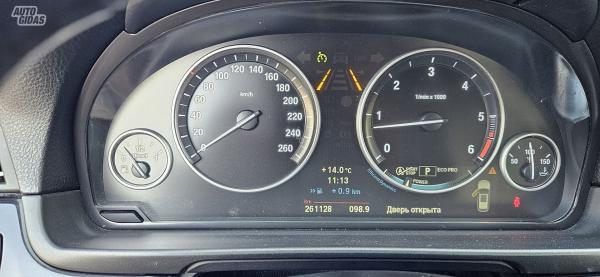 BMW 530 2013 in Vilnius on AUTOMOTO.COM.LV Black BMW 530 2013 in Vilnius, with an engine capacity of 3.00 L and mileage of 261 thousand km for 9790 €, photo 11 on AUTOMOTO.COM.LV