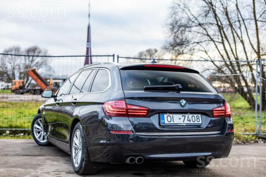 Melns BMW 530 2014 Rīga, ar dzinēja tilpumu 3.00 L un nobraukumu 339 tūkst. km par 13990 €, foto 6 vietnē AUTOMOTO.COM.LV