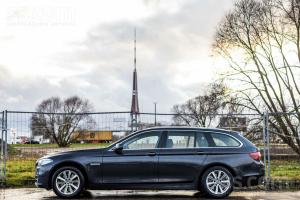 Black BMW 530 2014 in Riga, with an engine capacity of 3.00 L and mileage of 269 thousand km for 14990 €, photo 4 on AUTOMOTO.COM.LV