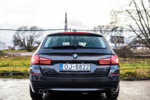 Black BMW 530 2014 in Riga, with an engine capacity of 3.00 L and mileage of 269 thousand km for 14990 €, photo 8 on AUTOMOTO.COM.LV