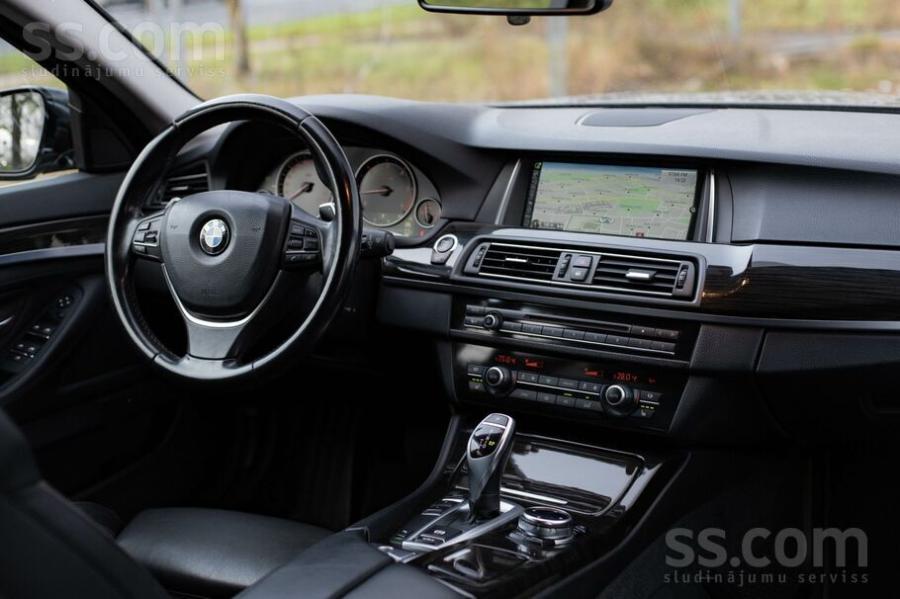 Melns BMW 530 2014 Rīga, ar dzinēja tilpumu 3.00 L un nobraukumu 339 tūkst. km par 13990 €, foto 31 vietnē AUTOMOTO.COM.LV