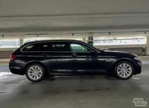 Black BMW 530 2014 in Vilnius, with an engine capacity of 3.00 L and mileage of 280 thousand km for 10500 €, photo 5 on AUTOMOTO.COM.LV