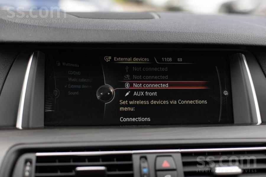 Melns BMW 530 2014 Rīga, ar dzinēja tilpumu 3.00 L un nobraukumu 236 tūkst. km par 12990 €, foto 25 vietnē AUTOMOTO.COM.LV