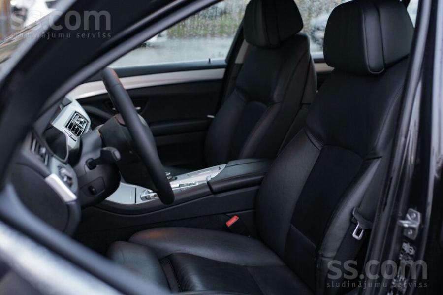 Melns BMW 530 2014 Rīga, ar dzinēja tilpumu 3.00 L un nobraukumu 269 tūkst. km par 14990 €, foto 12 vietnē AUTOMOTO.COM.LV