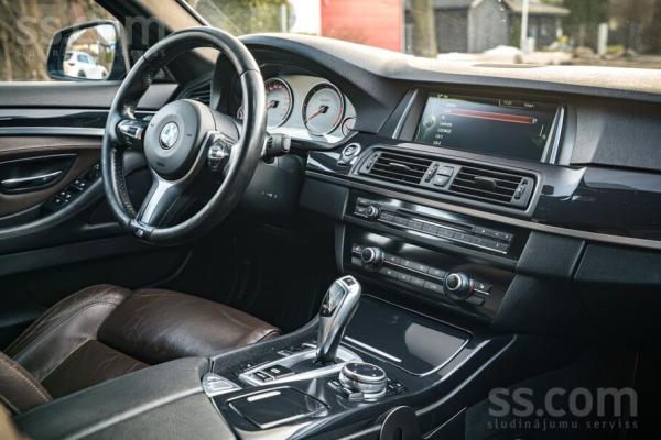 Melns BMW 530 2014 Rīga, ar dzinēja tilpumu 3.00 L un nobraukumu 0 tūkst. km par 8990 €, foto 7 vietnē AUTOMOTO.COM.LV