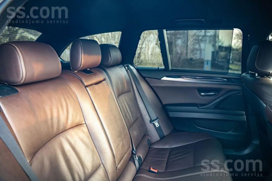 Melns BMW 530 2014 Rīga, ar dzinēja tilpumu 3.00 L un nobraukumu 0 tūkst. km par 8990 €, foto 11 vietnē AUTOMOTO.COM.LV