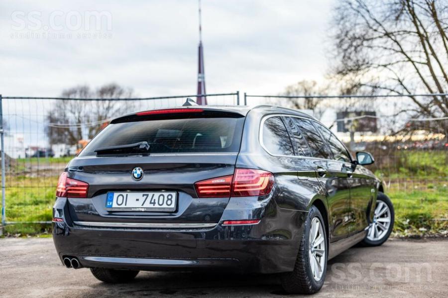 Melns BMW 530 2014 Rīga, ar dzinēja tilpumu 3.00 L un nobraukumu 339 tūkst. km par 13990 €, foto 8 vietnē AUTOMOTO.COM.LV