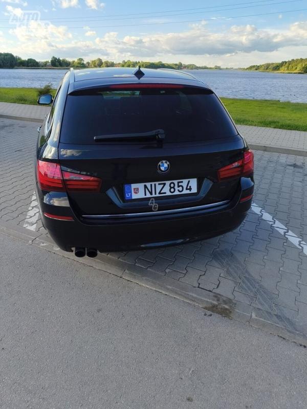Black BMW 530 2014 in Siauliai, with an engine capacity of 3.00 L and mileage of 301 thousand km for 11800 €, photo 4 on AUTOMOTO.COM.LV