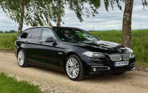 Black BMW 530 2014 in Siauliai, with an engine capacity of 2.99 L and mileage of 284 thousand km for 10999 €, photo  on AUTOMOTO.COM.LV
