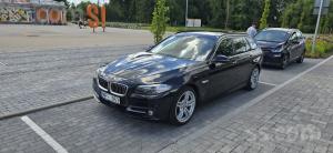 Black BMW 530 2014 in Riga, with an engine capacity of 3.00 L and mileage of 218 thousand km for 17350 €, photo  on AUTOMOTO.COM.LV