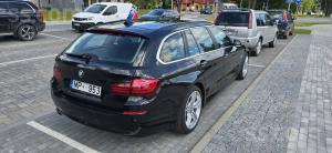 Black BMW 530 2014 in Riga, with an engine capacity of 3.00 L and mileage of 218 thousand km for 17350 €, photo 4 on AUTOMOTO.COM.LV
