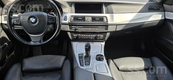 Melns BMW 530 2014 Rīga, ar dzinēja tilpumu 3.00 L un nobraukumu 218 tūkst. km par 17350 €, foto 5 vietnē AUTOMOTO.COM.LV