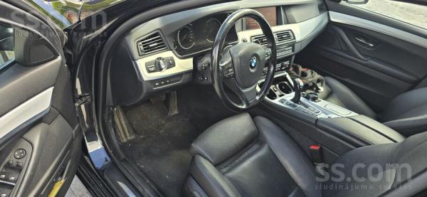 Melns BMW 530 2014 Rīga, ar dzinēja tilpumu 3.00 L un nobraukumu 218 tūkst. km par 17350 €, foto 7 vietnē AUTOMOTO.COM.LV