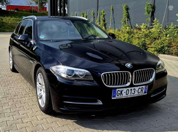 Black BMW 530 2014 in Vilnius, with an engine capacity of 2.99 L and mileage of 292 thousand km for 11100 €, photo 4 on AUTOMOTO.COM.LV