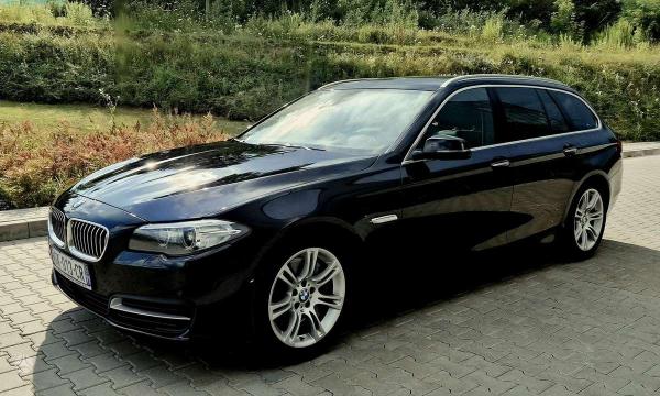 Black BMW 530 2014 in Vilnius, with an engine capacity of 2.99 L and mileage of 292 thousand km for 11100 €, photo 7 on AUTOMOTO.COM.LV
