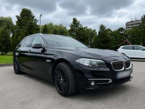 Black BMW 530 2014 in Alytus, with an engine capacity of 2.99 L and mileage of 362 thousand km for 9900 €, photo 3 on AUTOMOTO.COM.LV
