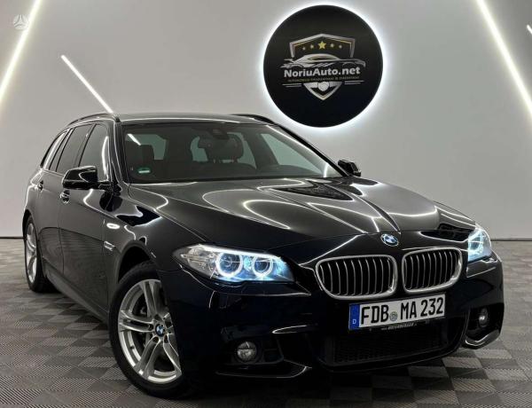 Black BMW 530 2014 in Marijampole, with an engine capacity of 2.99 L and mileage of 291 thousand km for 11999 €, photo 1 on AUTOMOTO.COM.LV
