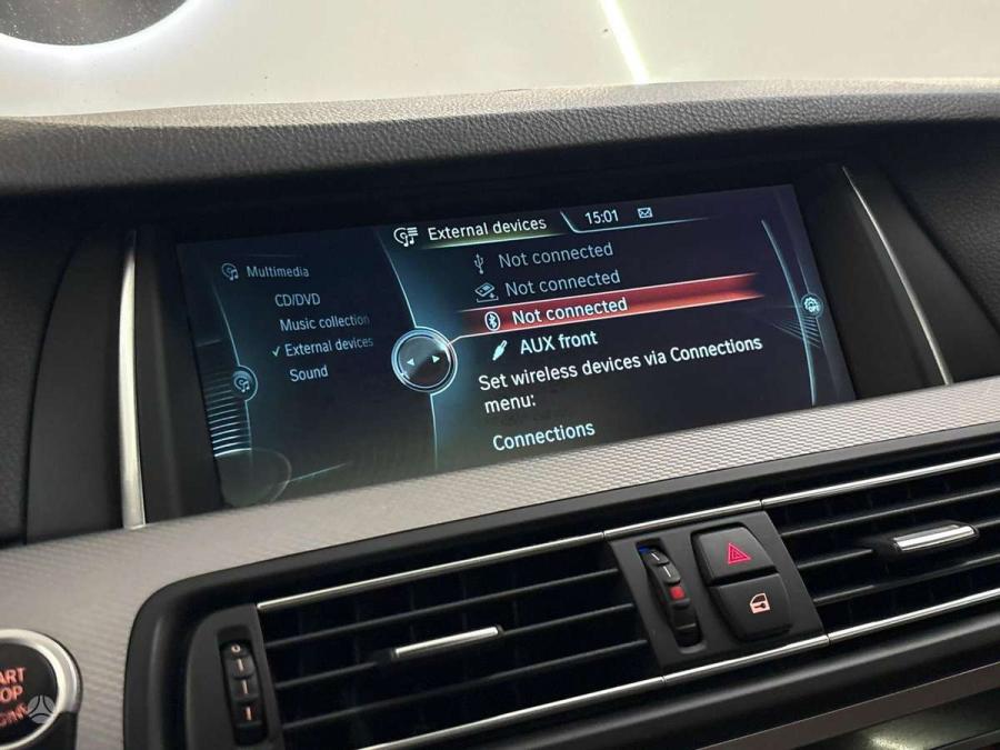 Melns BMW 530 2014 Marijampole, ar dzinēja tilpumu 2.99 L un nobraukumu 291 tūkst. km par 11999 €, foto 4 vietnē AUTOMOTO.COM.LV