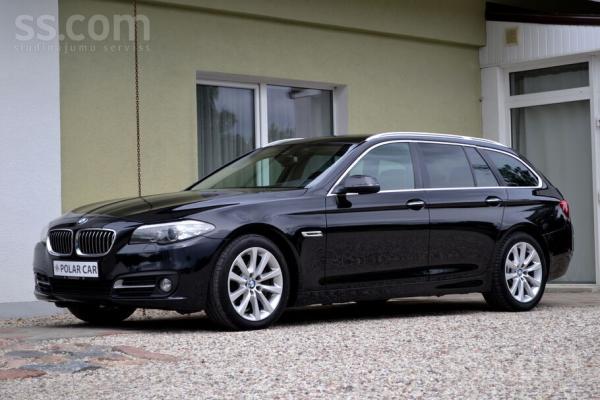 Black BMW 530 2014 in Tukums, with an engine capacity of 3.00 L and mileage of 259 thousand km for 12990 €, photo 6 on AUTOMOTO.COM.LV