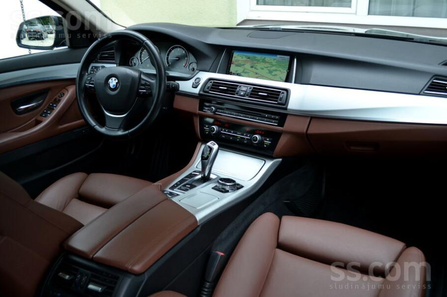 Melns BMW 530 2014 Tukums, ar dzinēja tilpumu 3.00 L un nobraukumu 259 tūkst. km par 12990 €, foto 13 vietnē AUTOMOTO.COM.LV
