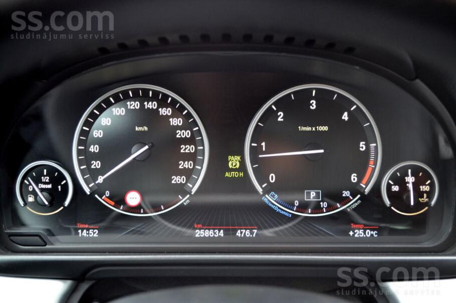Melns BMW 530 2014 Tukums, ar dzinēja tilpumu 3.00 L un nobraukumu 259 tūkst. km par 12990 €, foto 18 vietnē AUTOMOTO.COM.LV