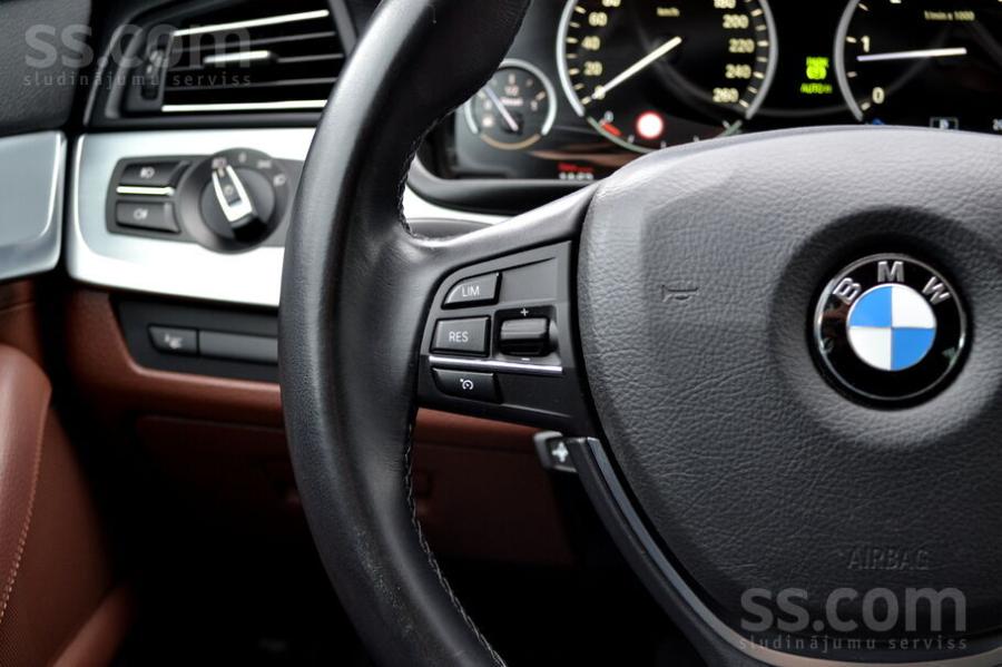 Melns BMW 530 2014 Tukums, ar dzinēja tilpumu 3.00 L un nobraukumu 259 tūkst. km par 12990 €, foto 24 vietnē AUTOMOTO.COM.LV